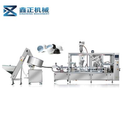 China Industrial Four Lanes Coffee Capsule Packing Machine Europe Standard for sale