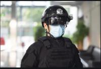 China Public Places Inspection  Ai - Powered Smart Helmets With Precision Infrared Thermometer for sale