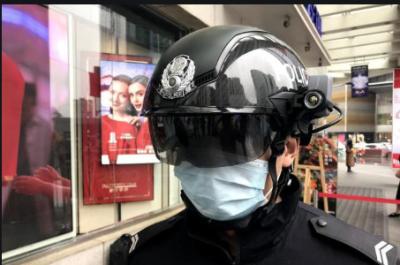 China Stable Performance Smart Temperature Measuring Helmet Ai Virtual Reality Integratio for sale
