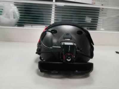 China High Resolution High Tech Smart Helmet Infrared Temperature Measuring Helmet for sale