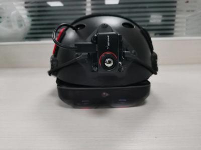 China Professional Smart Temperature Measuring Helmet  Ai Virtual Reality Integration for sale