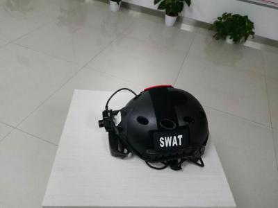 China Intelligent Interactive Smart Temperature Measuring Helmet 384x288 Resolution for sale
