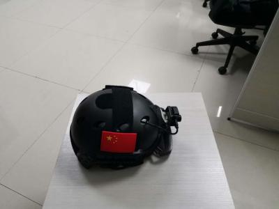 China Non - Contact  Smart Temperature Measuring Helmet ± 0.3 ℃ Accuracy for sale