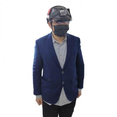China Automatic Smart Interactive Helmet Medical Thermometer High Precision for sale