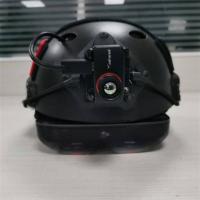 China Smart Temperature Measuring Helmet , Infrared Temperature Measuring Helmet for sale