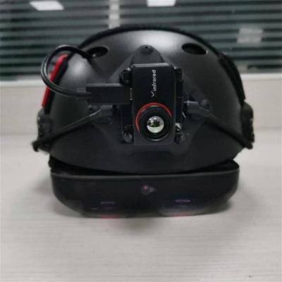 China Smart Temperature Measuring Helmet , Infrared Temperature Measuring Helmet for sale