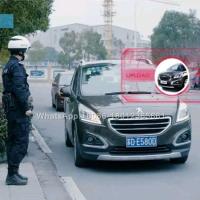 China Non Contact 14μM Smart Temperature Measuring Helmet for sale