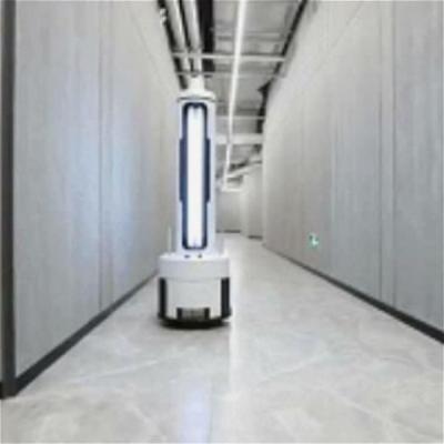 China Class 100 UV Disinfection Robot 270W/cm2 6H Runtime for Hospital and Commercial Use for sale