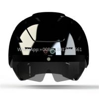 China Thermal Imaging AR Smart Temperature Measuring Helmet for sale