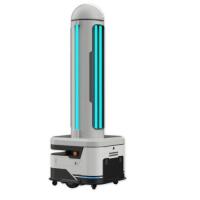 China Portable Voice Intercom 1,000 M2 UV Light Disinfection Robot for sale