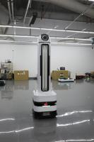 China Portable Voice Intercom 1,000 M2 UV Light Disinfection Robot for sale