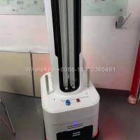 China Smart Bacteria Killing Ultraviolet Disinfection Virus Killing Robot for sale