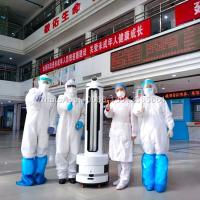 China Smart Bacteria Killing Ultraviolet Disinfection Virus Killing Robot for sale