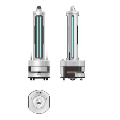 China UV Disinfection Robot 270uv/cm2 Autonomous Mobile Sterilizer 1000sqm Coverage for sale