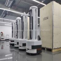China Autonomous UV Light Disinfection Robot 270uv cm2 150min 1000sqm Indoor Mobile Disinfection for sale