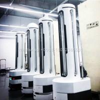 China Autonomous UV Light Disinfection Robot 270uv cm2 150min 1000sqm Indoor Mobile Disinfection for sale