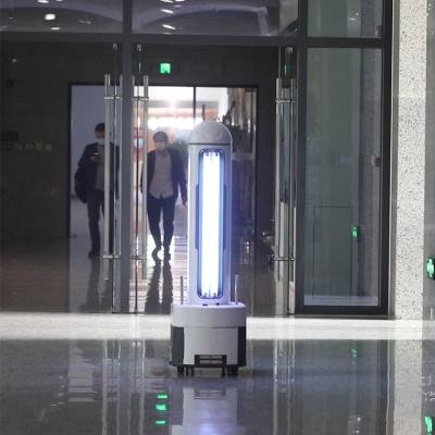 China UV Sterilization Disinfection Robot 270uv Cm2 150min 1000sqm Indoor Autonomous Mobile for sale
