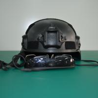 China Android 9.0 Non Contact 5m Smart Temperature Measuring Helmet for sale