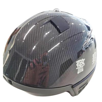 China Thermal Imaging Security Wearable AI Smart Temperature Measuring Helmet for sale