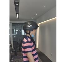 China Thermal Imaging Security Wearable AI Smart Temperature Measuring Helmet for sale