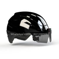 China Crowd Monitoring 5m Intelligent Temperature Helmet for sale