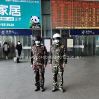 China Fever Detection AR Police Smart Temperature Measuring Helmet for sale