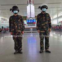 China Fever Detection AR Police Smart Temperature Measuring Helmet for sale