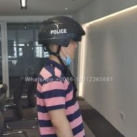 China Facial Recognition 384x288 AI Thermal Imaging Smart Helmet for sale