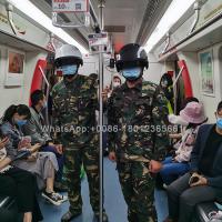 China Police Work Safety Smart Temperature Measuring Helmet for sale