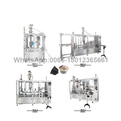 China 12KW 60mm Coffee Capsule K Cup Filling And Sealing Machine for sale