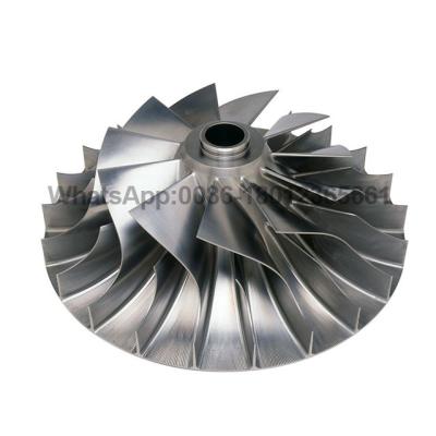 China 5-Axis CNC Machined Titanium Marine Impeller Grade 5 Custom Impeller for sale