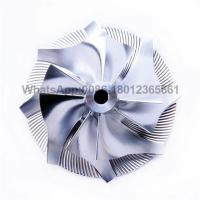 China 5-Axis CNC Machined Titanium Marine Impeller Grade 5 Custom Impeller for sale