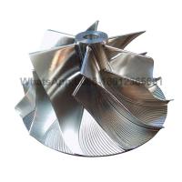 China 5-Axis CNC Machined Titanium Marine Impeller Grade 5 Custom Impeller for sale