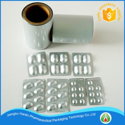 China Roll Type and Composited Treatment pharmaceutical packaging foil for pills tablets packing for sale