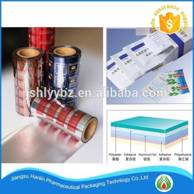 China pharmaceutical use and laminated plastic roll film for flexible packaging for sale