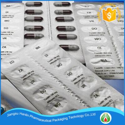 China for medical packaging SGS/ISO/CFDA Certificate pill blister packing for sale