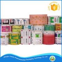 China PET/AL/PE bag film for packaging machine aluminum foil laminated sachet roll film for sale