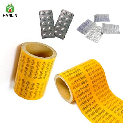 China OP/AL/VC Structure competitive price aluminium foil packaging printing for pills capsules tablets for sale