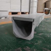 China Fiberglass Drainage Ditch Chemical Resistant Wear Resistant 100mm Width for Residential Areas for sale