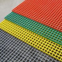 China Easy Installation Fiberglass Grating   For Work Platform / Walkway for sale