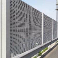 China Fiber Reinforced Plastic Noise Barrier 2400x1000mm Eco-Friendly Highway Sound Wall for sale