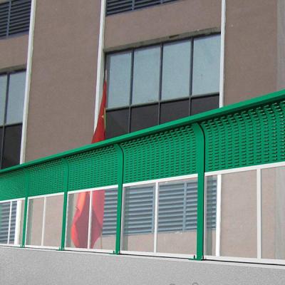 China Glass Reinforced Plastic Sound Barrier 2m to 4m Height for Highway Railway Noise Insulation for sale