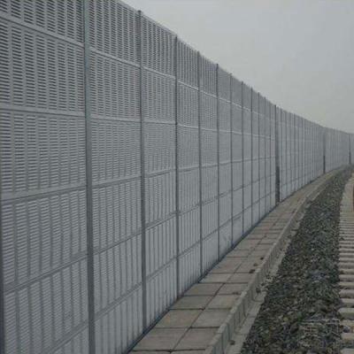China Road Highway Acoustic Soundproofing Walls 1.0mm-2.5mm Sound Barrier Panels Custom Size for sale