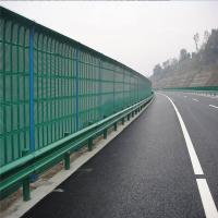 China Fiber Reinforced Plastic Highway Noise Barrier 40mm to 110mm Sound Wall for sale