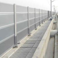 China Anti Corrosion Anti Aging Light FRP Sound Barrier Wall Highway Recyclable 100mm 400mm for sale