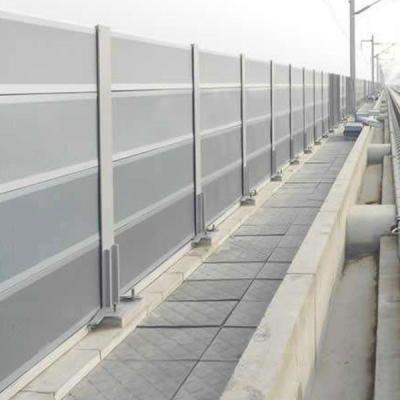 China Anti Corrosion Anti Aging Light FRP Sound Barrier Wall Highway Recyclable 100mm 400mm for sale