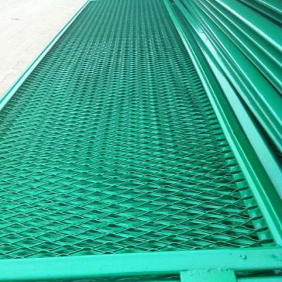 China Diamond Anti Dazzle Fence Corrosion Resistant High Hardness Anti Glare Net 1.5mm Wire for sale