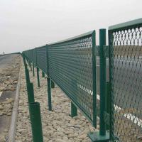 China FRP Anti Dazzle Fence Net Rhombus Highway Isolation Barrier 1.8m Height for sale