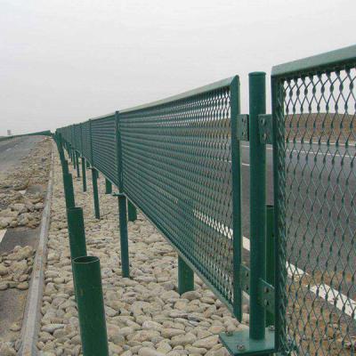 China FRP Anti Dazzle Fence Net Rhombus Highway Isolation Barrier 1.8m Height for sale