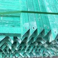 China FRP Rectangular Hollow Column 50x60mm Pultruded Square Pipe for Highway Protection for sale